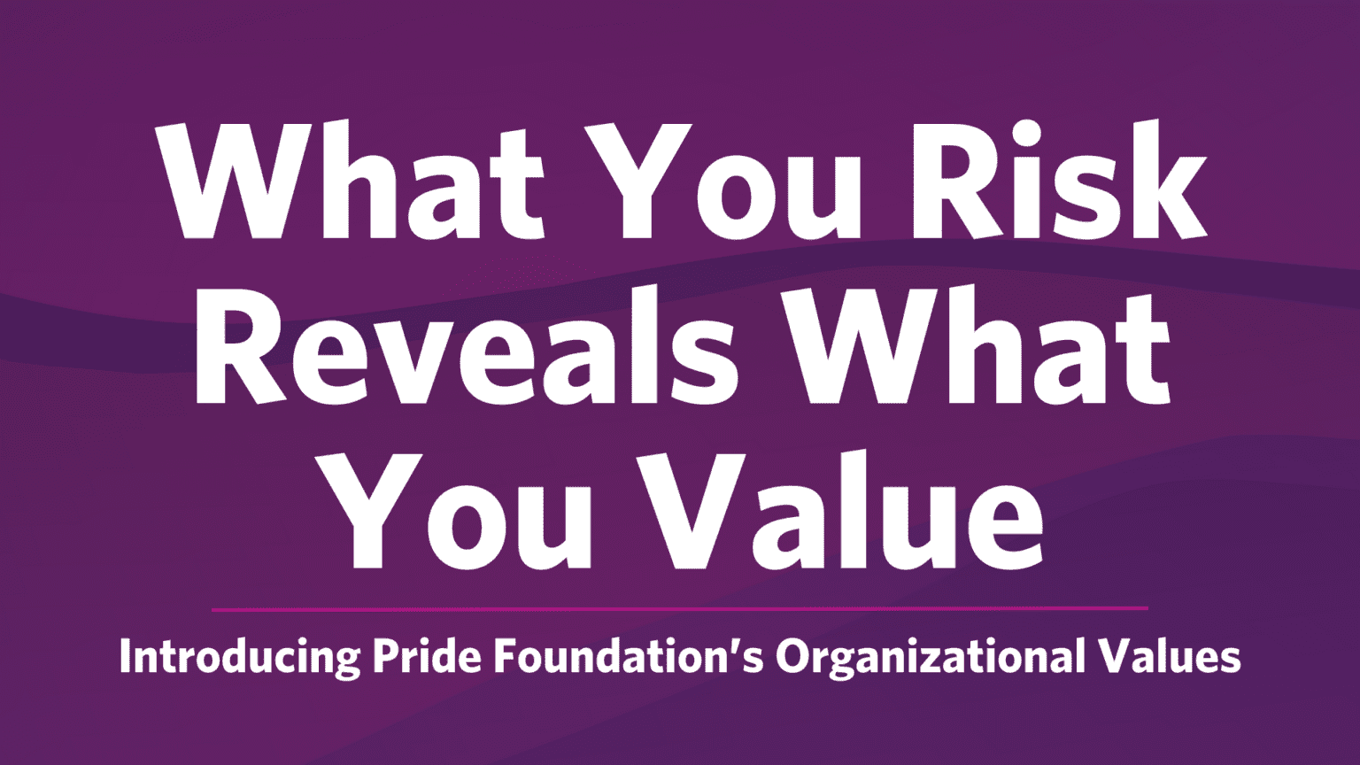 Home - Pride Foundation